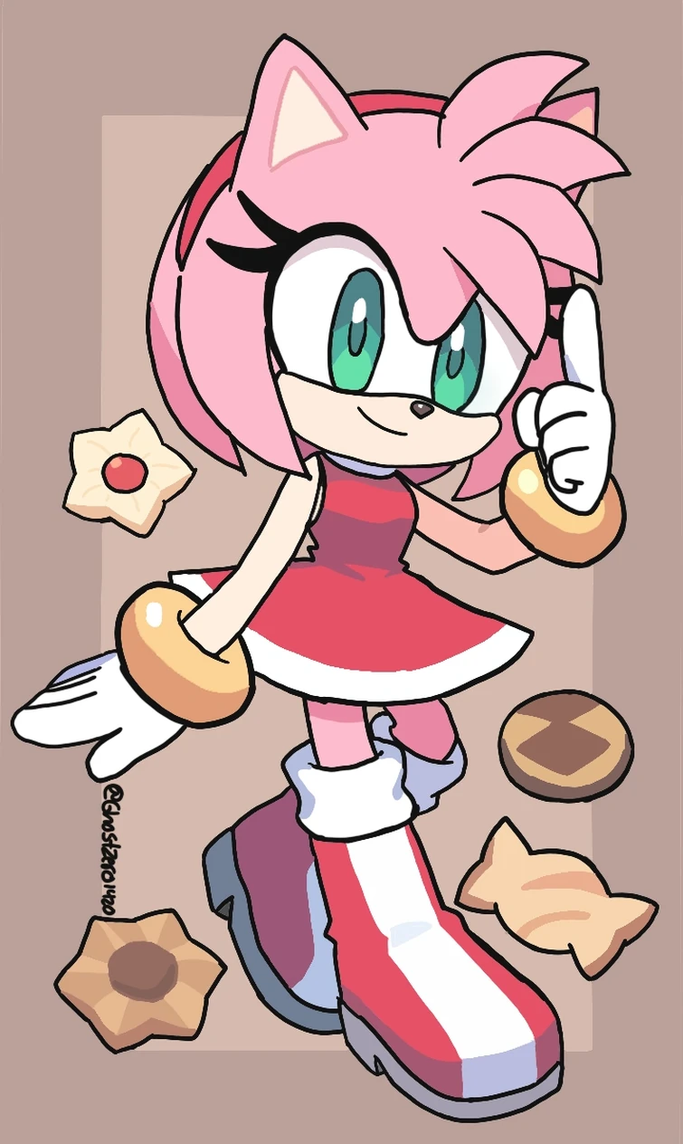 My Amy Rose drawing | Fandom