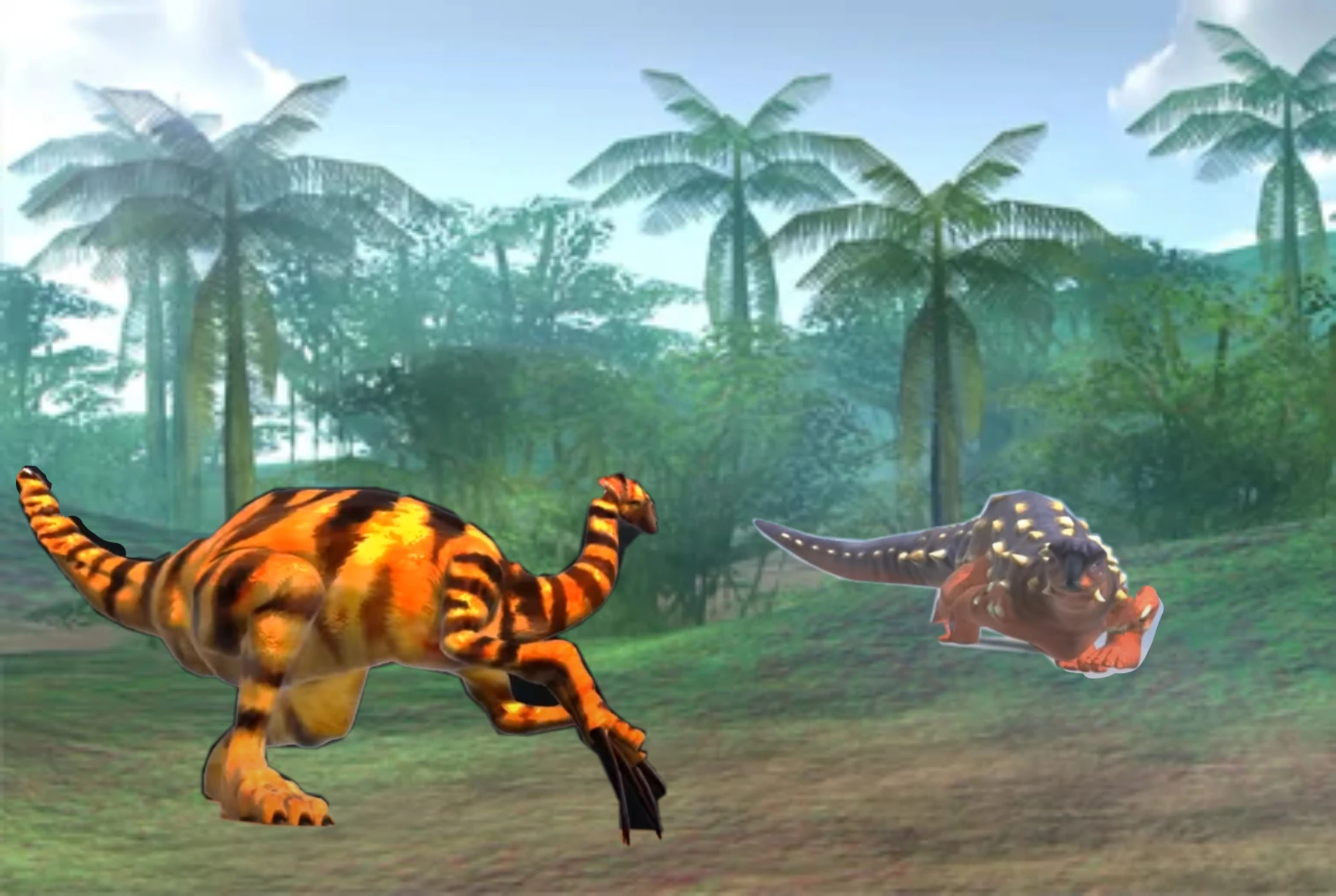 Minmi vs therzinosaurus | Fandom