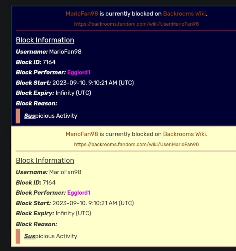 Why am I blocked? | Fandom