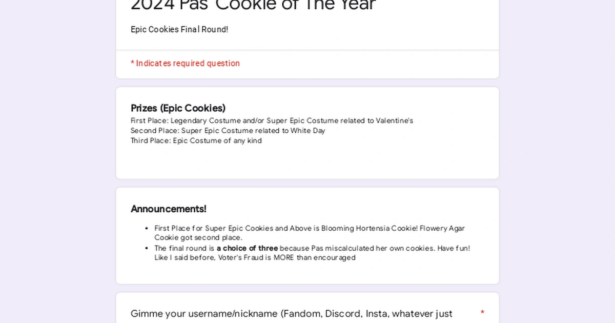 COTY Epic Finals! | Fandom