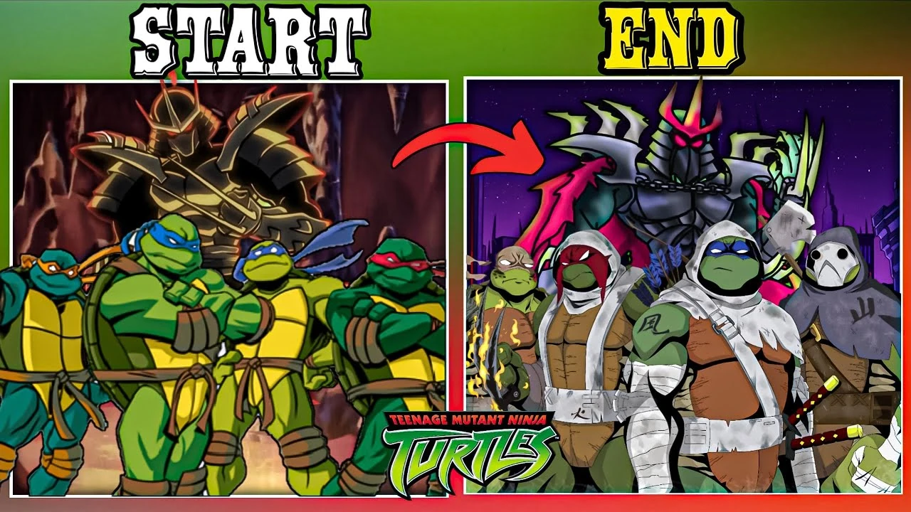 How did the Teenage Mutant Ninja Turtles start and end?TMNT (2003) Full ...