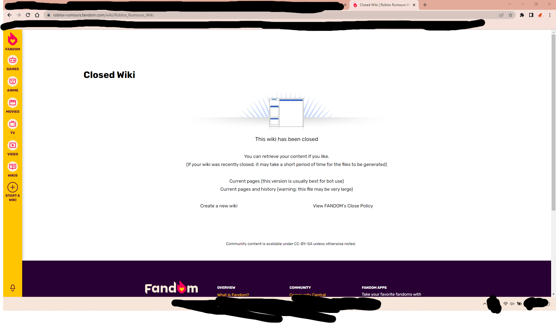 closed wiki | Fandom