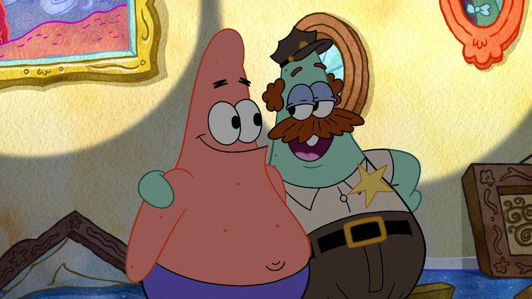It always feels weird whenever Patrick isn't wearing his shirt in TPSS ...
