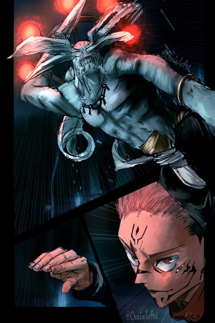 Jujutsu Kaisen - Coloring Mahoraga vs Sukuna Manga | Fandom