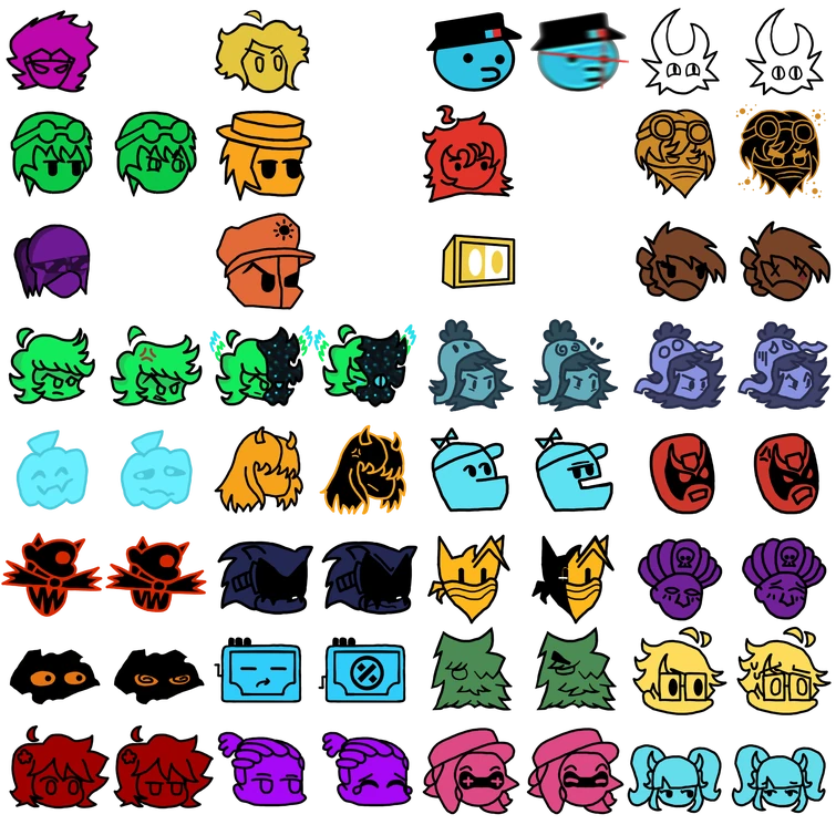 So many icons... | Fandom