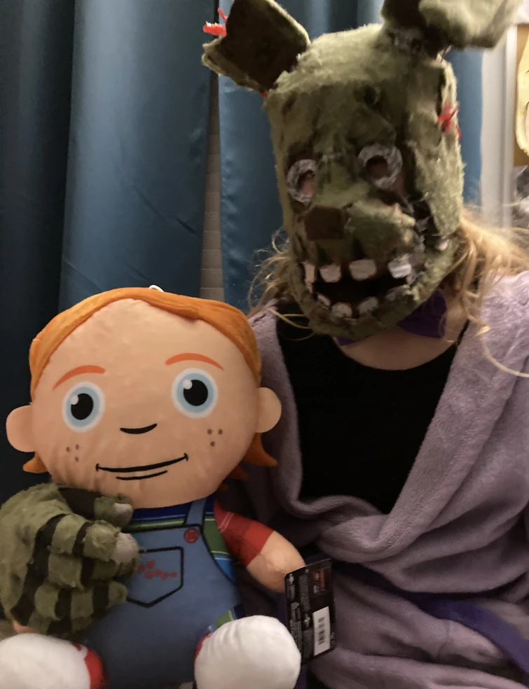 Would you have tea with him…(My fancy Springtrap photo shoot) | Fandom