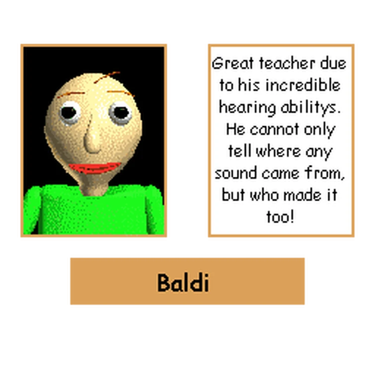 Discuss Everything About Baldi's Basics Wiki | Fandom