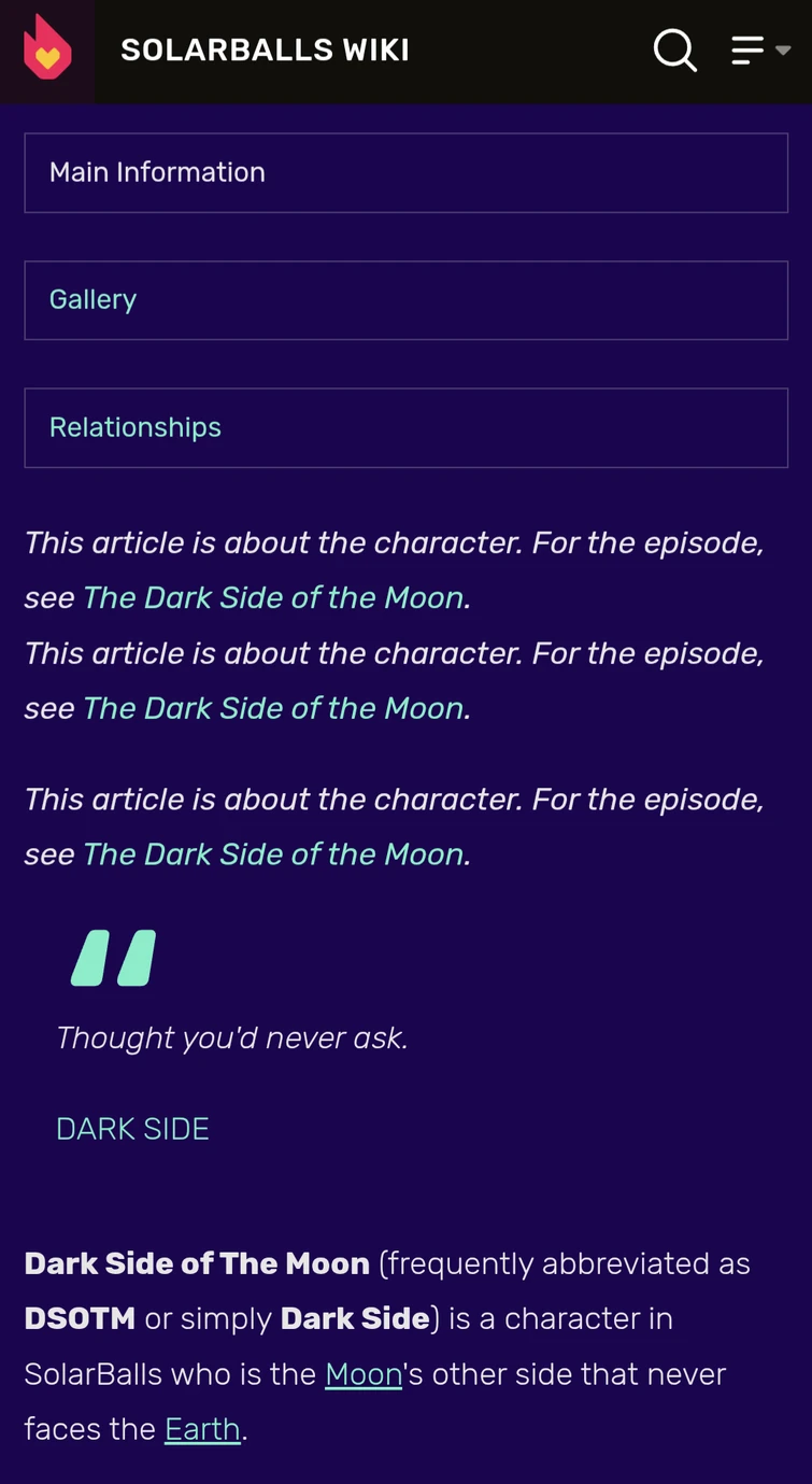 Discuss Everything About SolarBalls Wiki | Fandom