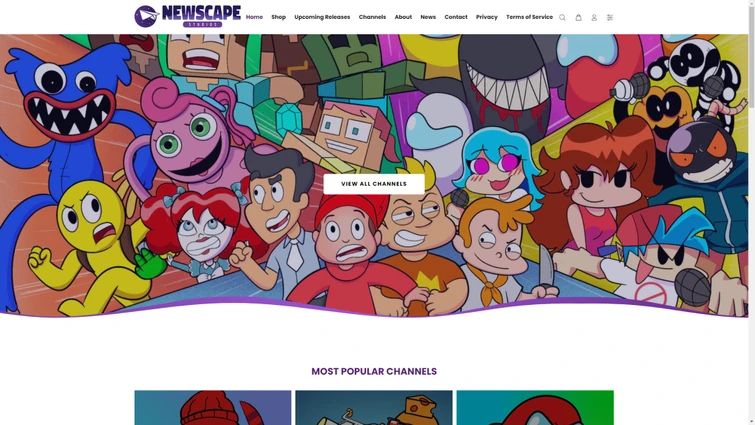 The new NewscapePro Studios website banner | Fandom