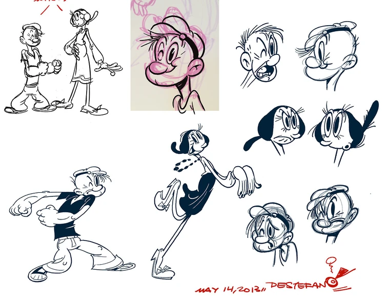 Popeye Concept art (part 7) | Fandom