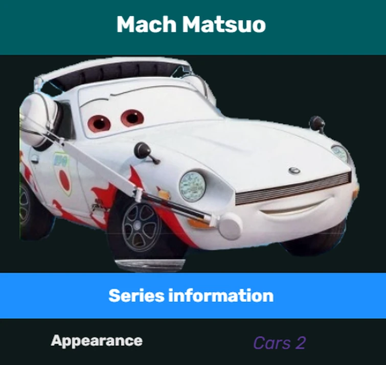 Discuss Everything About Pixar Cars Wiki | Fandom