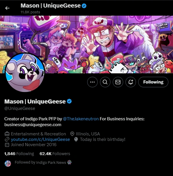 Happy Birthday UniqueGeese! | Fandom