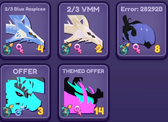 Trading events/Errors! | Fandom