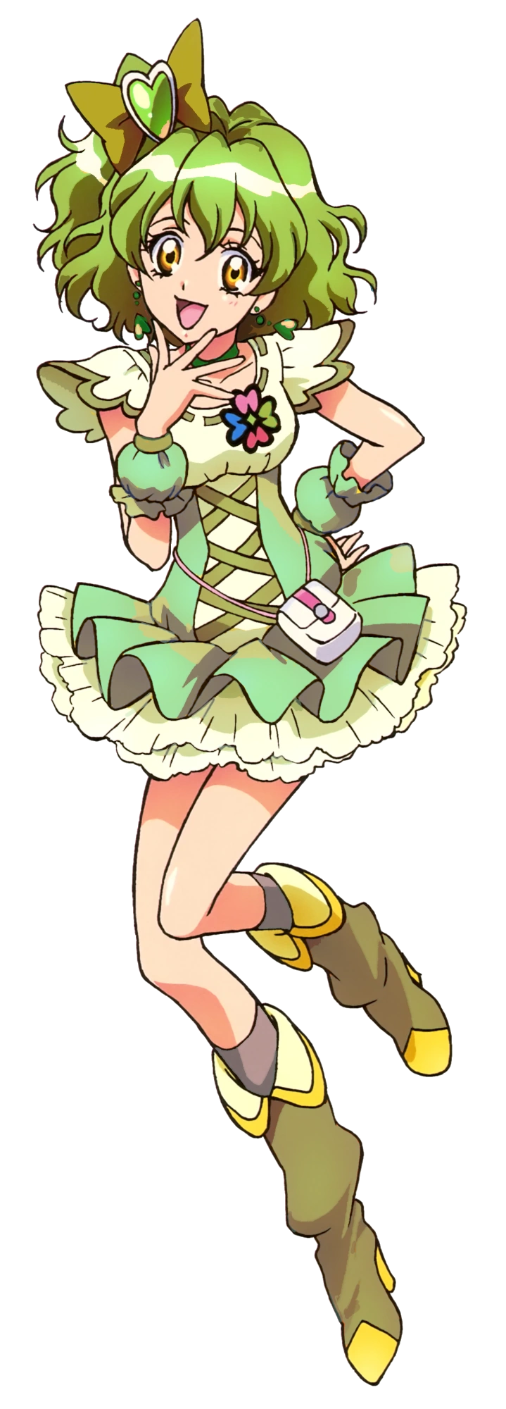 Cure pine recolor as green | Fandom