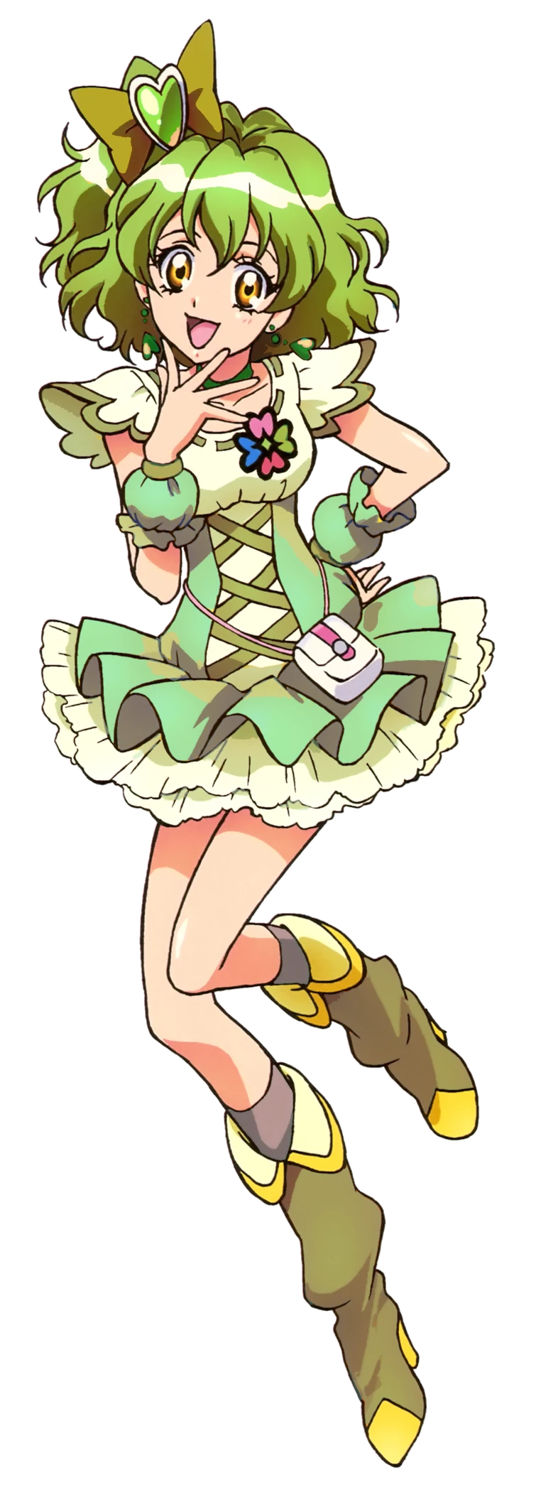 Cure pine recolor as green | Fandom
