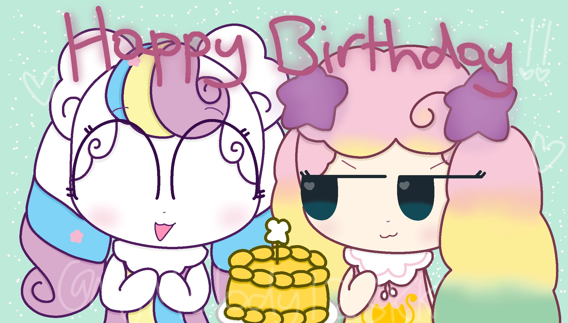 Birthday Art for a friend! :3 (Malluffy) | Fandom