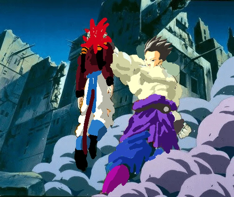 Base Cabba vs SSJ4 Gogeta | Fandom