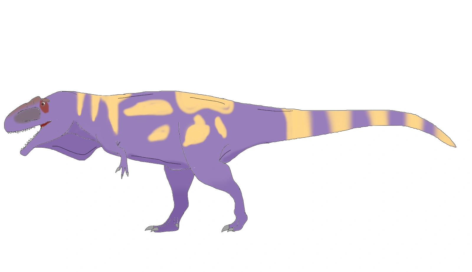 Day 10 of drawing DBWC Dinosaurs: Giganotosaurus | Fandom
