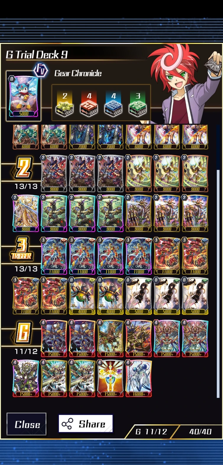 Help me, how do I build a Chronojet Dragon G time leap deck in Vanguard ...