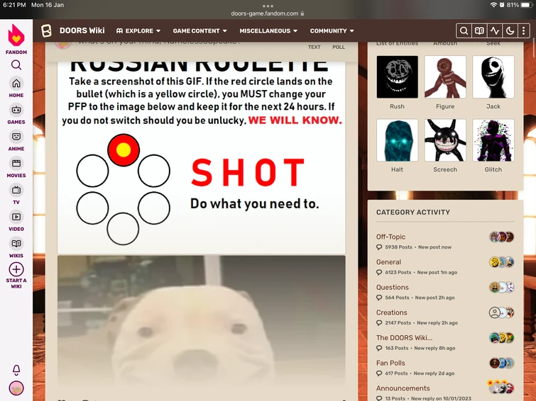 Russian roulette | Fandom