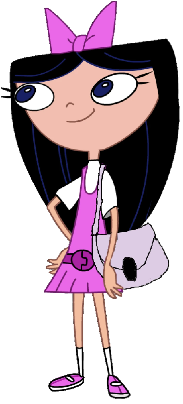 Isabella Garcia-Shapiro with purse render. | Fandom