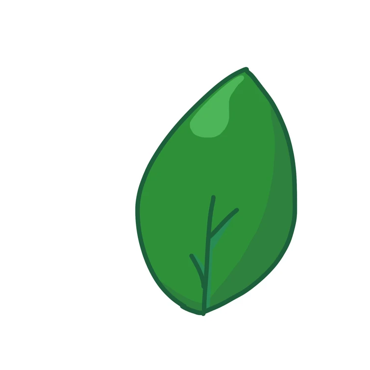 I tried making a leafy/leaf asset and pose | Fandom