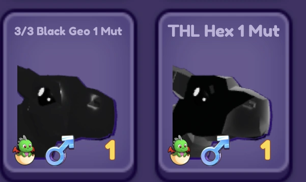 Trading/Selling Pure Black Geo + THL Hex | Fandom