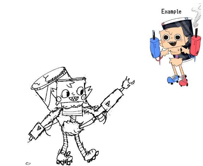 got bored, so I drew goobs old design . (So swaggers) | Fandom