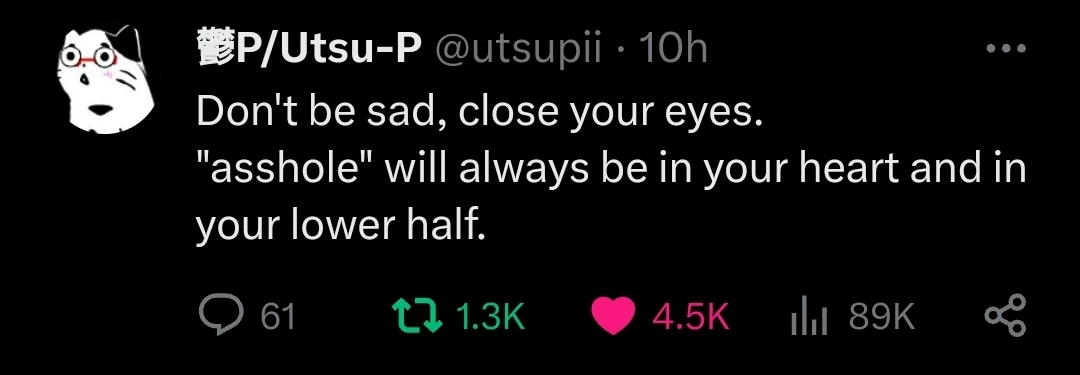 Its Utsu-P ok | Fandom