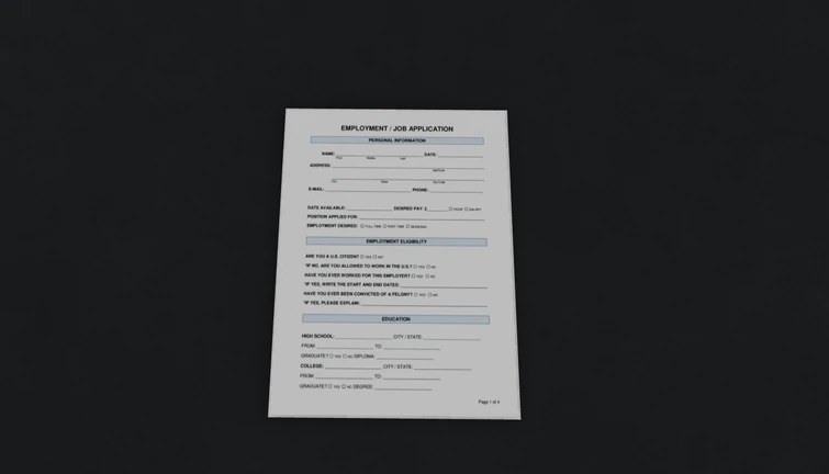 A review on a Job Application. The most scariest thing imaginable... To ...