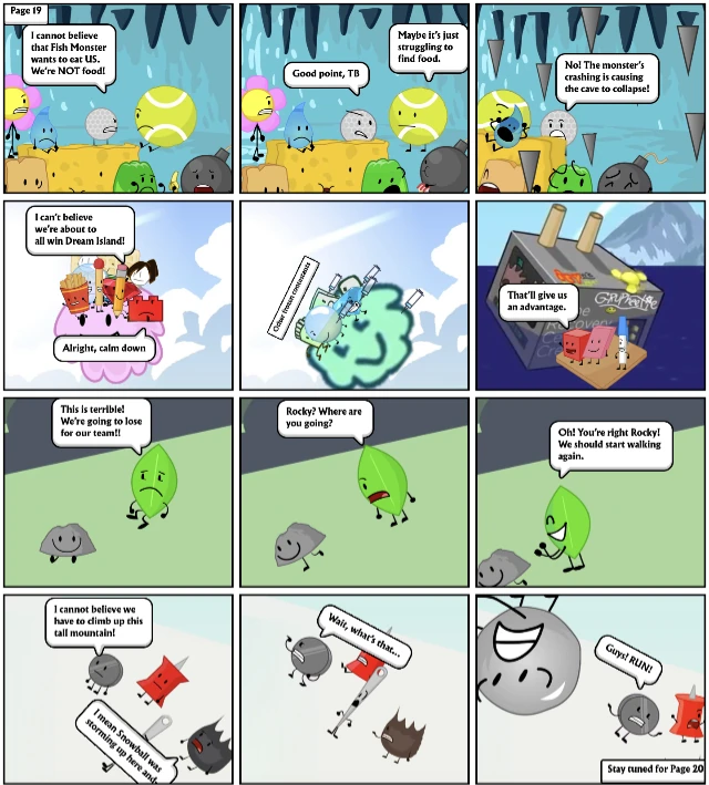 Battle for Dream Island: The Movie “Journey to Dream Island” Page 19 | Fandom