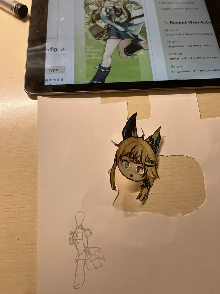 paper kirara(In WASU_ART style) | Fandom