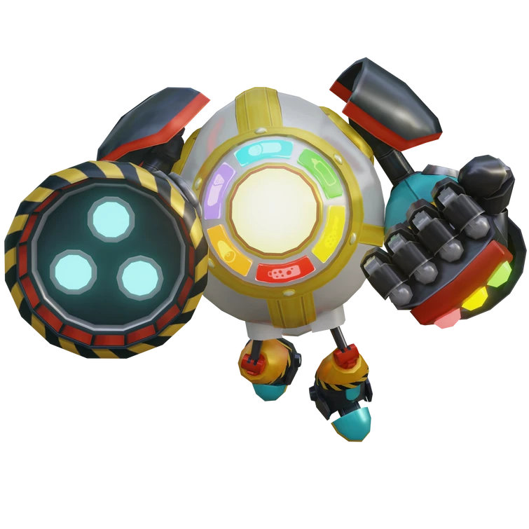 Icons on Dr. Babble's Mech | Fandom