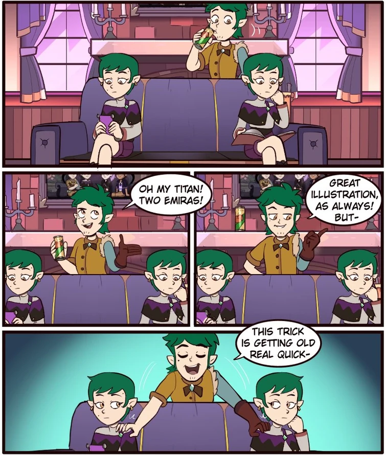 [moringmark] Old Trick | Fandom