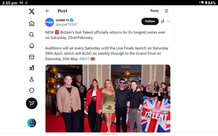BGT Series 18 Official Start Date | Fandom