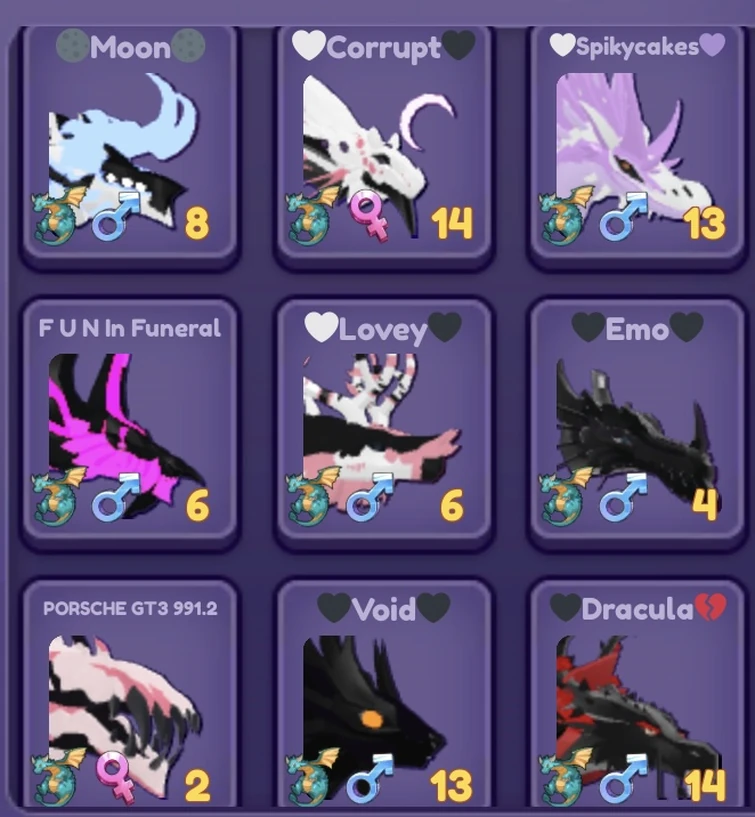 ️🤍Taking offers on my ENTIRE dragon inventory ️🤍 | Fandom