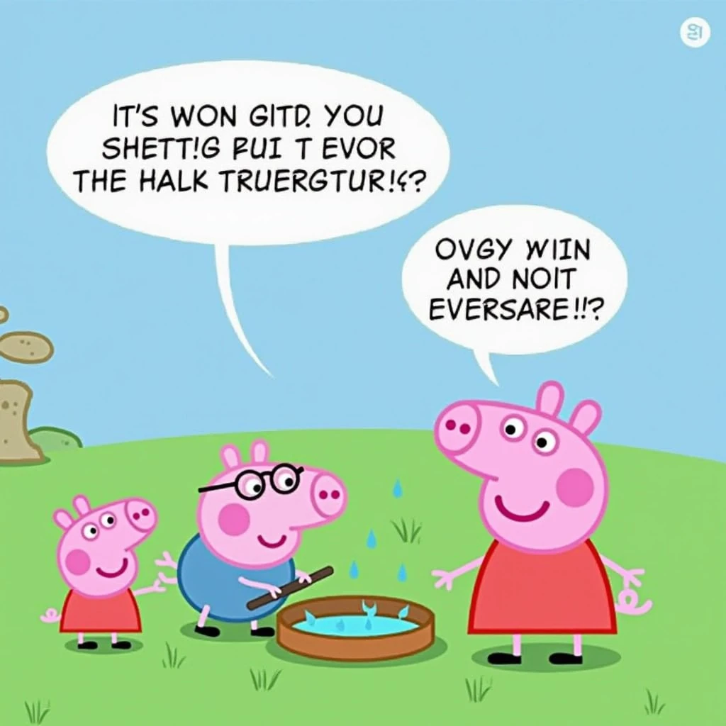 peppa pig comic strip | Fandom