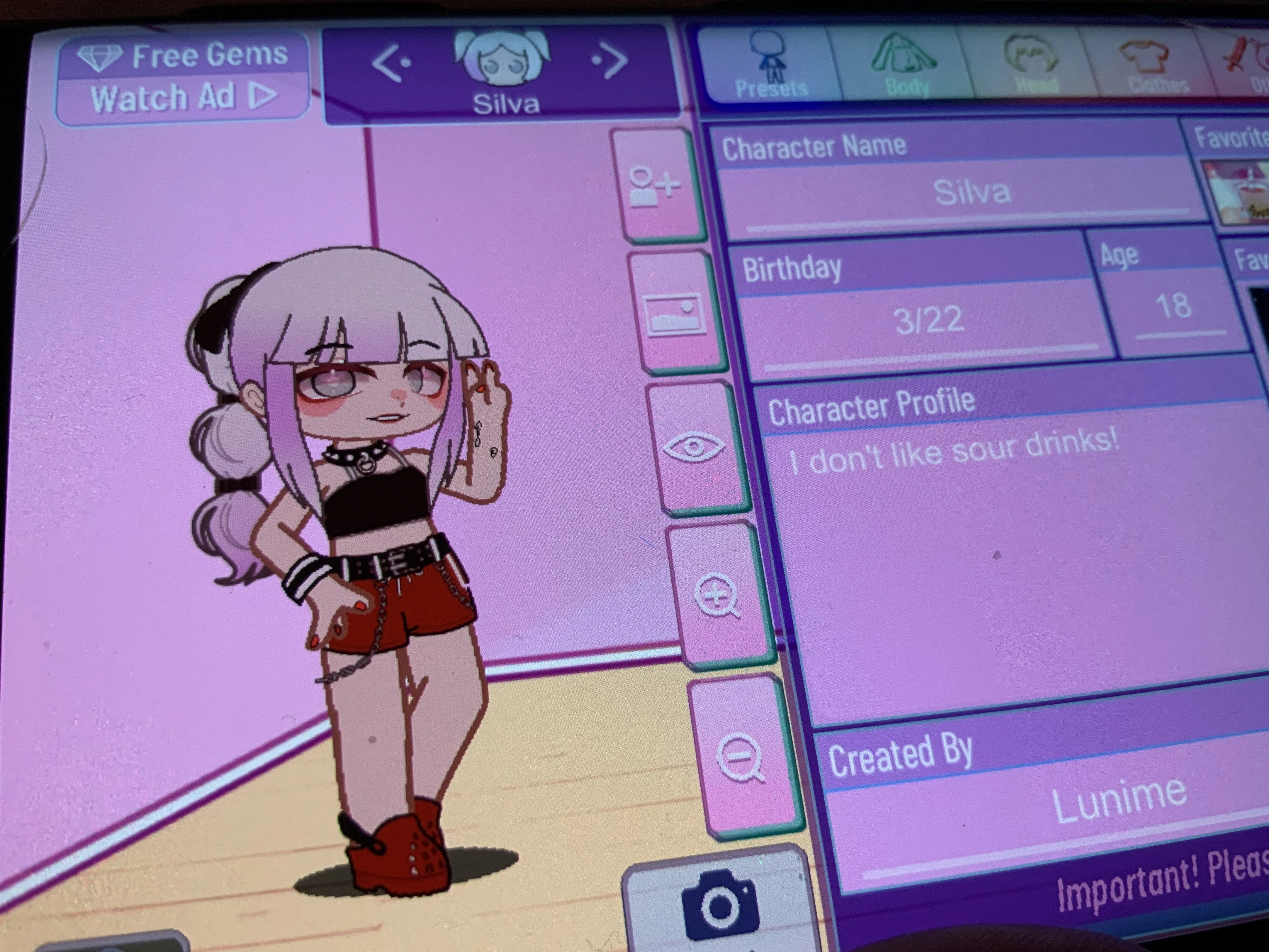 Silvia Gacha nox redesign using my mums old phone. Do they look good ...