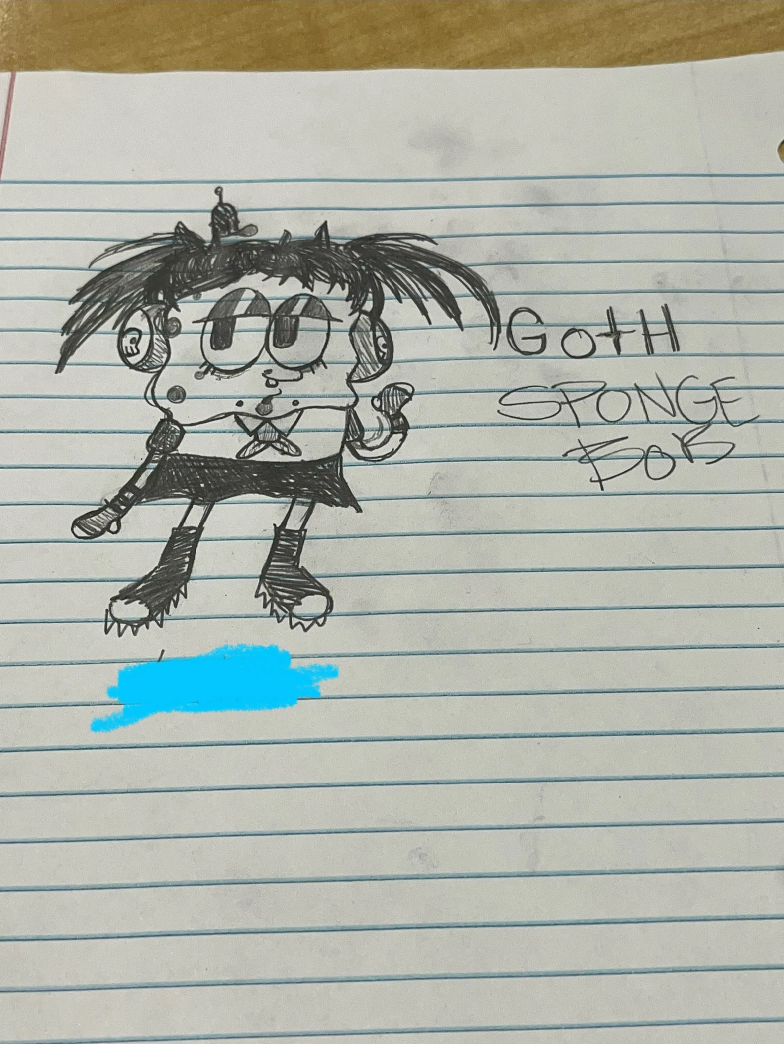 Emo/Goth spongebob | Fandom