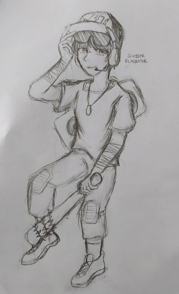 slugger gladiator sketch | Fandom
