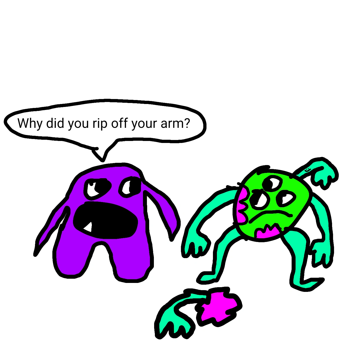 Some fan art of Gerald, and Stomping Steve | Fandom