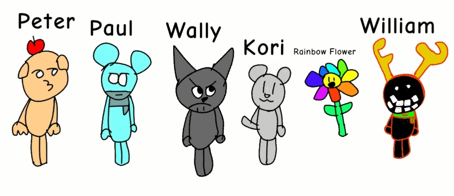 recently drew a few characters in my imaginary mod, abgernah | Fandom