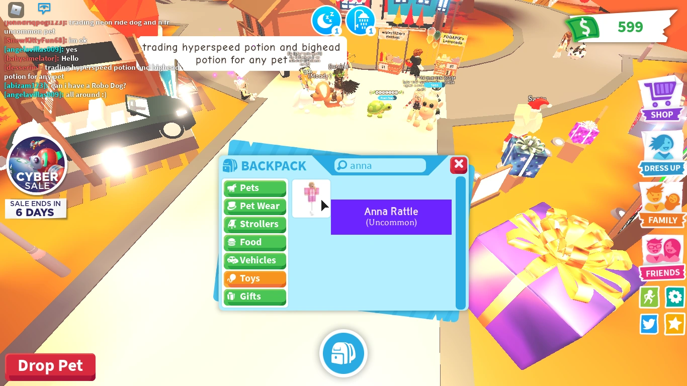 Trading Anna Rattle | Fandom