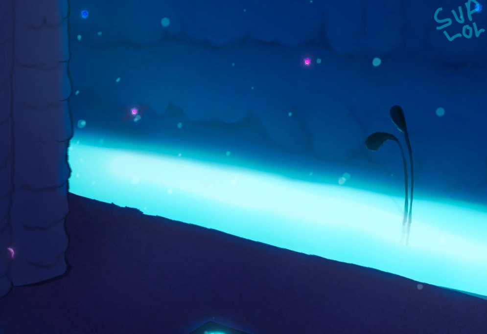 got bored and drew waterfall | Fandom