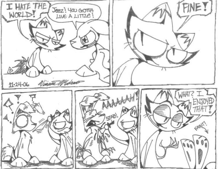 Live a little by VivzMind (2006) | Fandom