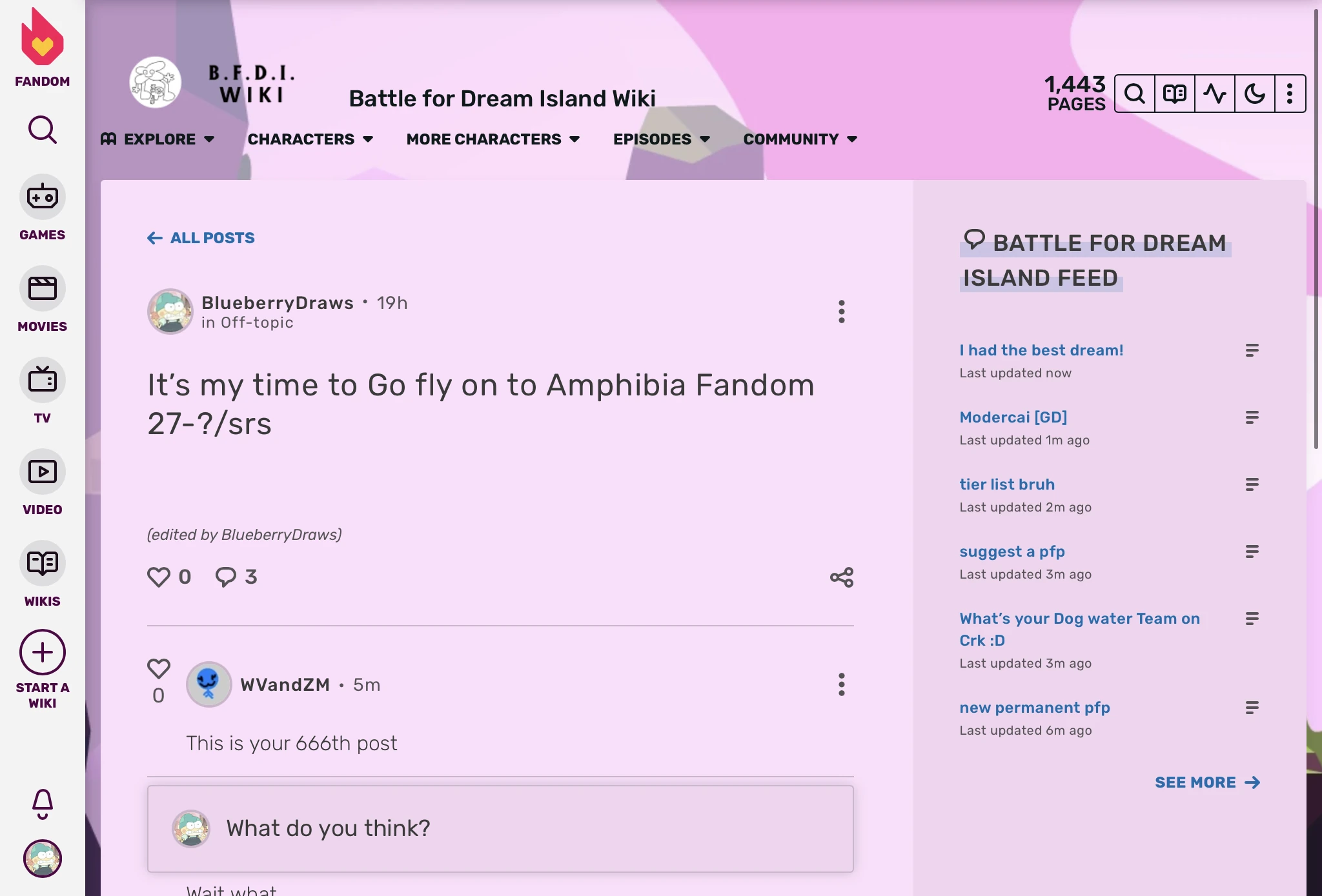 My 666th post | Fandom
