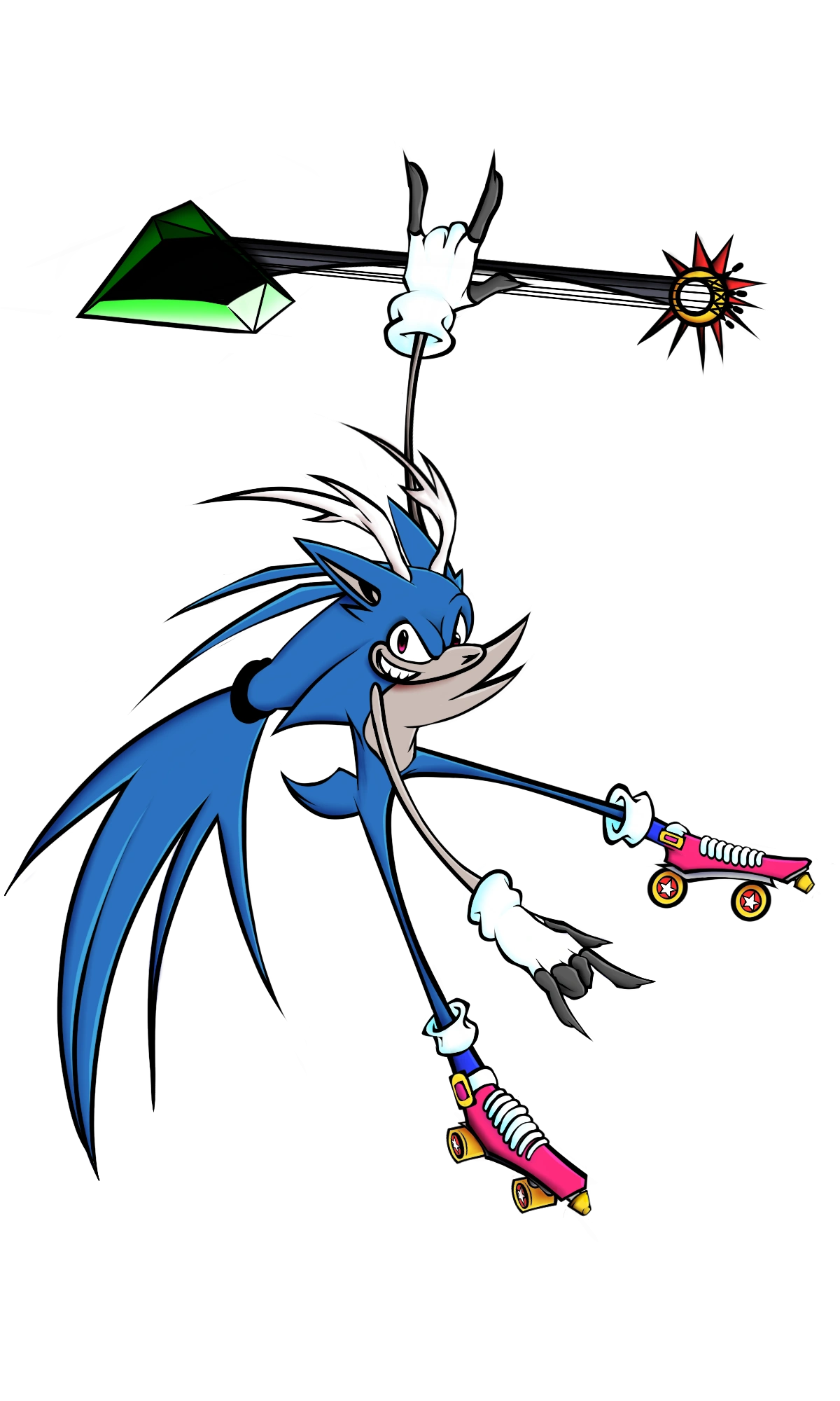 Jason the Antelope drawing I did: Sonic Adventure style! | Fandom