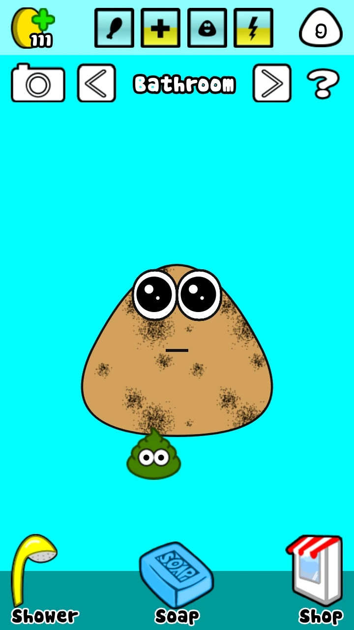 Pou When Sick