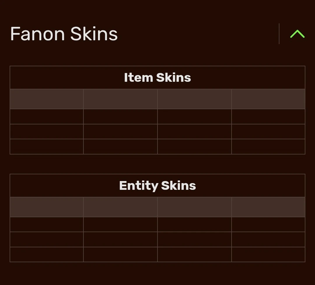 Fanon skins! | Fandom