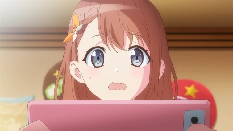 Can someone send me that pic of Minori frowning at her tablet | Fandom